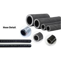 China Custom Flexible Wire Braid Hydraulic Hose Various Covers Available for sale