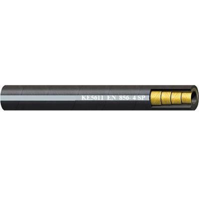 China KE5611 Multispiral Hydraulic Hose SAE100 R9 4 Spiral Wire 45 MPa Working Pressure for sale