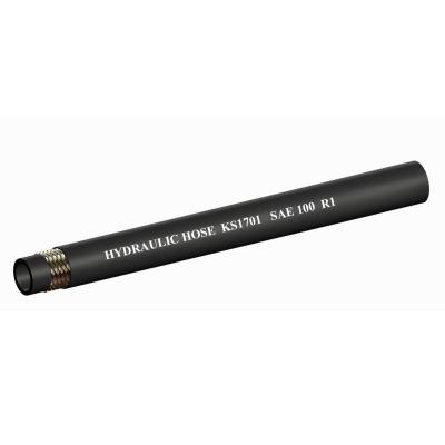China Custom Flexible Wire Braid Hydraulic Hose Various Covers Available for sale