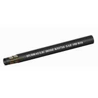 China SAE 100 R16 Steel Braided Rubber Hydraulic Hose 1/4 to 1 Inch 5075 PSI for sale