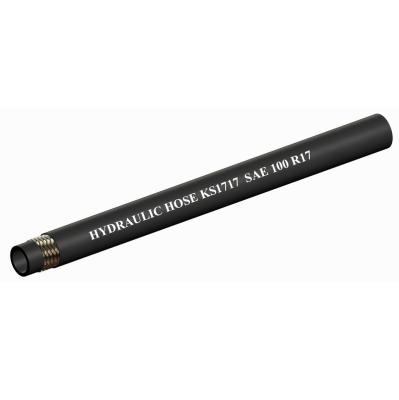 China Small 1 and 2 Ply Steel Braided Hydraulic Hose 21 MPa Wire Reinforced Rubber Hose for sale
