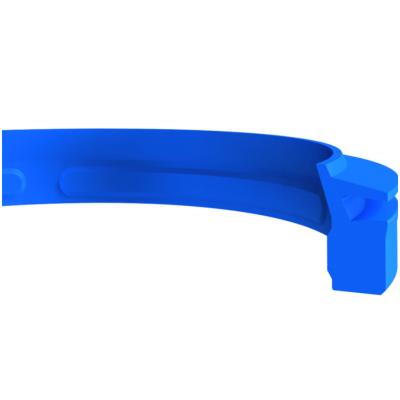 China KL95 TPU Double Lip Wiper Seal Blue Red Yellow 80mm Additional Sealing Lip for sale