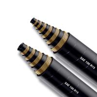 China SAE 100 R15 Hydraulic Hose 1/4 Inch 42 MPa Steel Wire Braided Oil Resistant for sale