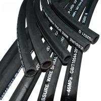 China SAE 100 R15 Hydraulic Hose 1/4 Inch 42 MPa Steel Wire Braided Oil Resistant for sale