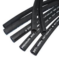 China SAE 100 R15 Hydraulic Hose 1/4 Inch 42 MPa Steel Wire Braided Oil Resistant for sale