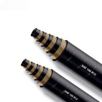 China EN 856 4SH Steel Wire Spiral Hydraulic Hose Pipe With Solid Structure for sale