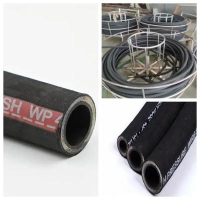 China EN856 4SH Industrial Hydraulic Rubber Hose 19mm ID 420 Bar High Pressure for sale