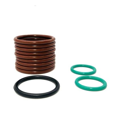 China NBR FKM O Ring AS568 70 Shore A High Pressure Rubber Seal Black Brown for sale