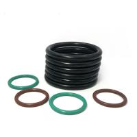 China NBR FKM O Ring AS568 70 Shore A High Pressure Rubber Seal Black Brown for sale