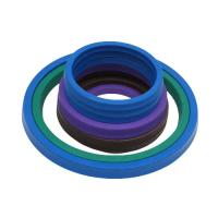 China PU Polyurethane Hydraulic Rod Seals Hallite U601 605 Double Lip Seal for sale
