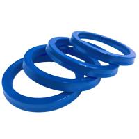 China PU Polyurethane Hydraulic Rod Seals Hallite U601 605 Double Lip Seal for sale