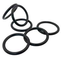 China Precision Rubber O Ring Seal NBR FKM Silicone EPDM HNBR FFKM 40-90A Custom for sale