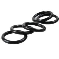 China Precision Rubber O Ring Seal NBR FKM Silicone EPDM HNBR FFKM 40-90A Custom for sale