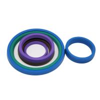 China Customized PU Hydraulic Piston Rod Seal 40MPA Oil Seal for Industrial Machinery for sale