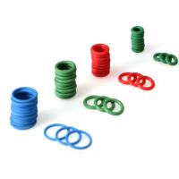China High Temperature Rubber O Ring Seals NBR FKM Silicone 30-90A Hardness Custom Sizes for sale