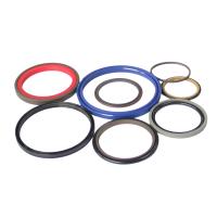 China Hydraulic Cylinder Oil Piston Seal Rubber PTFE Asymmetric Rod Seals 400 Bar for sale