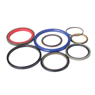 China Hydraulic Cylinder Oil Piston Seal Rubber PTFE Asymmetric Rod Seals 400 Bar for sale