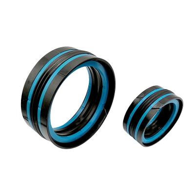 China KDAS Hydraulic Cylinder Oil Seal 35Mpa PU Material Double Acting Piston Seal for sale