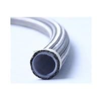 China 304 Stainless Steel Braided Flexible Gas Hose 1/2 inch 60cm High Pressure PTFE Water Hose for sale