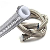 China High Pressure Stainless Steel 304 Wire Braided PTFE Hydraulic Hose R14 1/4 inch for sale