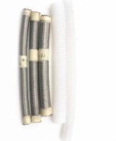 China Flexible Stainless Steel Braided PTFE Hydraulic Hose 1/2 inch High Strength Chemical Resistant for sale