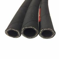China DIN EN853 1SN Steel Wire Braided Rubber Hose for Biodegradable Hydraulic Oil 1/4 to 2 Inch for sale