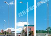 China LED Street Lights 3-13m Height 20-200W Power with IP65 Waterproof Rating and Hot Dip Galvanized Finish for sale