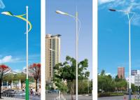 China LED Street Light 004 - 3-13m Height, 20-200W Power, Hot Dip Galvanized Steel/Aluminum Construction for sale