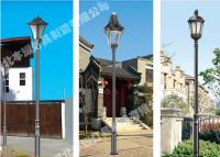 China Q235 Q345 Iron Aluminum LED Garden Lamp 2.5-4m Height 20-200W Outdoor Decorative Lighting for sale