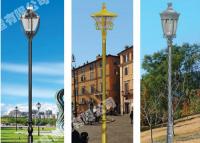 China LED Garden Lamp 025 Q235 Iron Aluminum 2.5-4m Height Hot Dip Galvanized Outdoor Lighting for sale