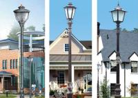 China Q235 Q345 Iron Aluminum Garden Lamp 2.5-4m Height 20-200W LED Outdoor Lighting for sale