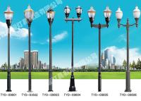 China Q235 Q345 Iron Aluminum LED Garden Lamp 2.5-4m Height 20-200W Outdoor Decorative Lighting for sale