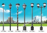 China Q235 Q345 Iron Aluminum LED Garden Lamp 2.5-4m Height 20-200W Outdoor Courtyard Light for sale