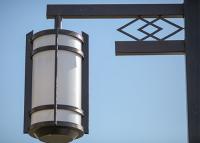 China Q235 Q345 Iron Aluminum LED Garden Lamp 040 2.5-4m Height 20-200W Outdoor Decorative Lighting for sale