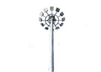 China 20m High-Pole Lamp with 10-400W Lighting Power | Hot-Dip Galvanized Steel Construction for Industrial Areas for sale
