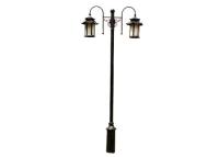 China Q235 Q345 Iron Aluminum LED Garden Lamp 2.5-4m Height 20-200W Outdoor Decorative Lighting for sale