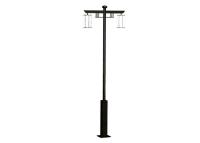 China Q235 Q345 Iron Aluminum LED Garden Lamp 2.5-4m Height 20-200W Outdoor Decorative Lighting for sale