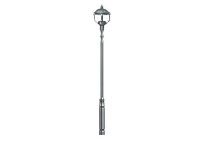 China LED Garden Lamp 025 Q235 Iron Aluminum 2.5-4m Height Hot Dip Galvanized Outdoor Lighting for sale