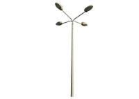 China Q235 Q345 Steel LED Street Light Pole 3-13m Height Hot Dip Galvanized 20-200W for sale