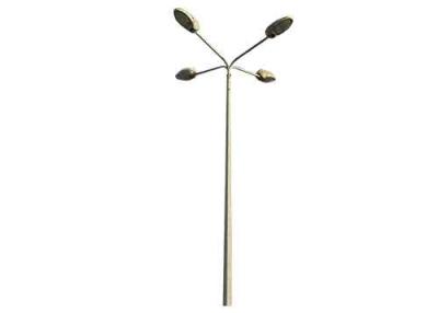 China Q235 Q345 Steel LED Street Light Pole 3-13m Height Hot Dip Galvanized 20-200W for sale