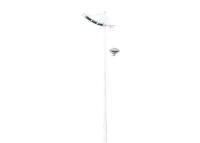 China LED Street Light 3-13m Height with 20-200W Power, Hot Dip Galvanized Iron/Aluminum Construction for sale