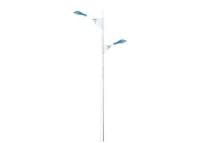 China LED Street Light Pole 3-13m Height with 20-200W Power - Hot Dip Galvanized Iron/Aluminum Construction for sale