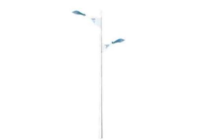 China LED Street Light Pole 3-13m Height with 20-200W Power - Hot Dip Galvanized Iron/Aluminum Construction for sale