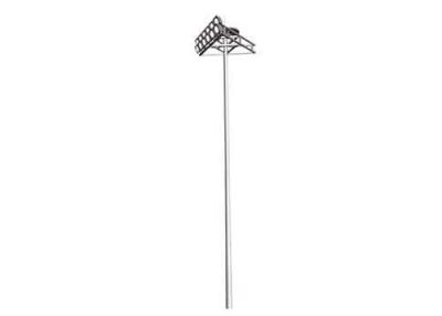 China High Mast Lamp 20m Height with 10-400W Power Range - Hot Dip Galvanized Steel Pole for Large Area Lighting for sale