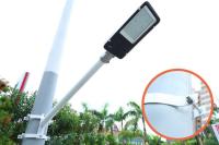 China OEM Street Light Arms & Poles 3-15m Height with 250-400W Capacity - Hot Dip Galvanized Steel Construction for sale