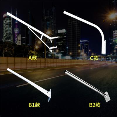 China OEM Street Light Arms & Poles 3-15m Height with 250-400W Capacity - Hot Dip Galvanized Steel Construction for sale