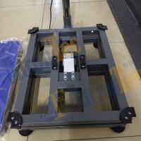 China 400mm*500mm Platform Scale,150kg Carbon Steel Bench Scale with Bright LCD Display for sale