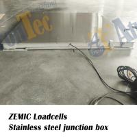 China Stainelss Steel Floor Scale,1m*1m Double-layer Floor Weighing Scale with Buffer Design for sale