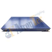 China Carbon Steel Floor Scale,Double Deck Checkered Plate Floor Weighing Scale for sale