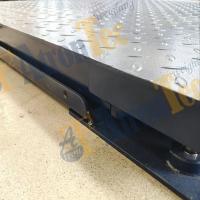 China Carbon Steel Floor Scale,Double Deck Checkered Plate Floor Weighing Scale for sale